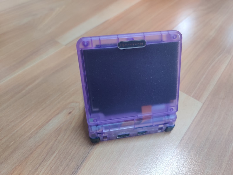 Gameboy Advance SP Transparent Purple IPS V2 - Etsy