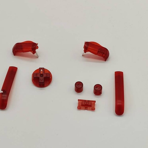 Game Boy Advance Clear Buttons - Etsy