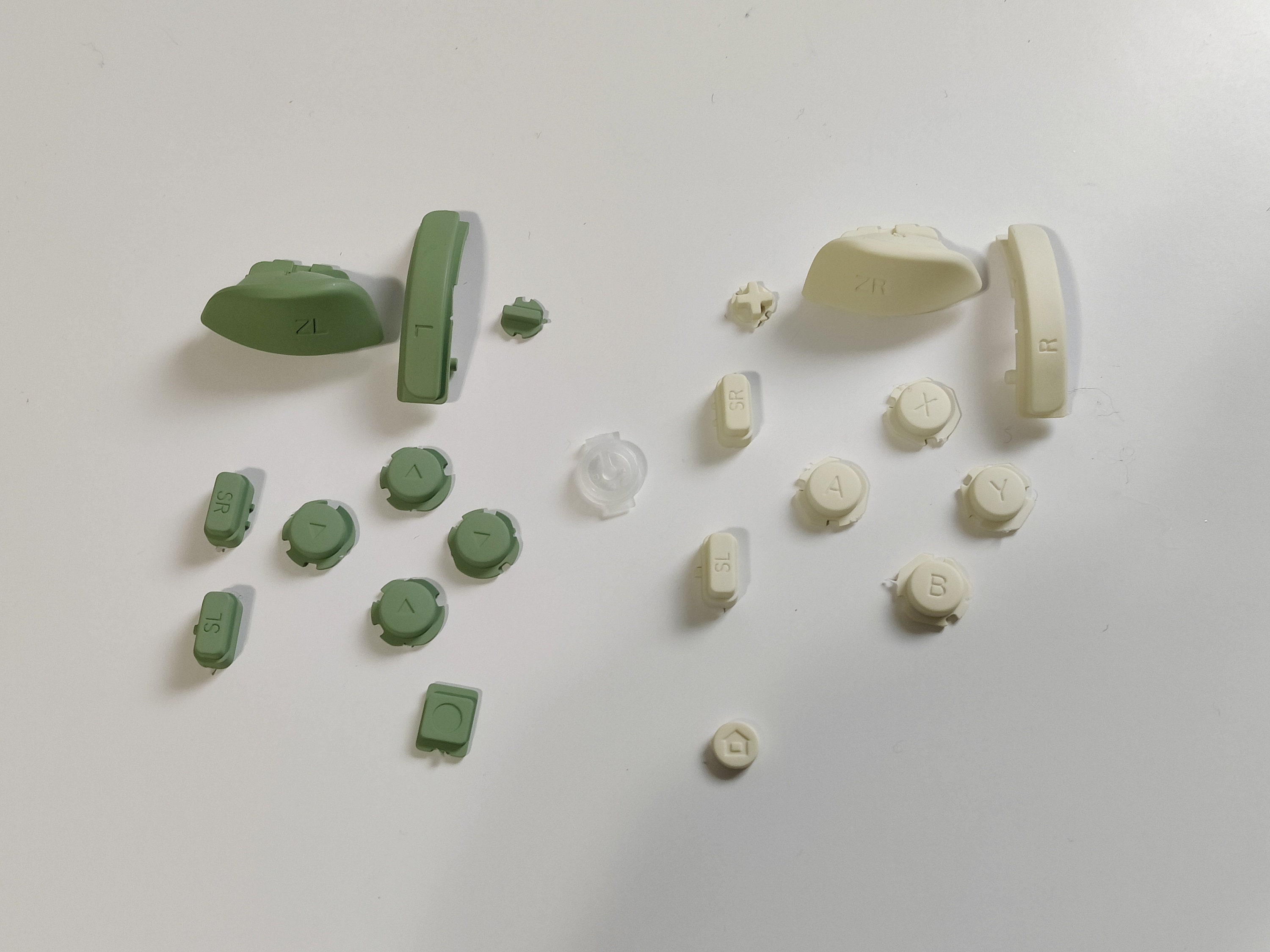 Matcha Green & Cream Replacement Buttons for Nintendo Switch Joycon - Etsy