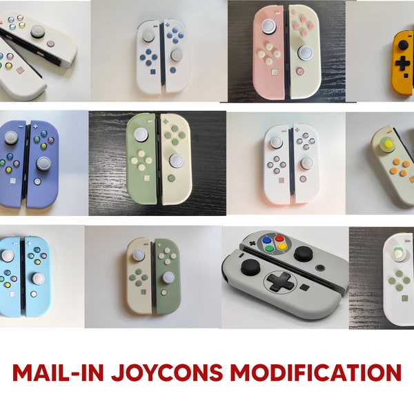 Custom Joycons - Etsy
