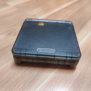 Gameboy Advance SP Transparent Black With Yellow Button Color AGS IPS ...