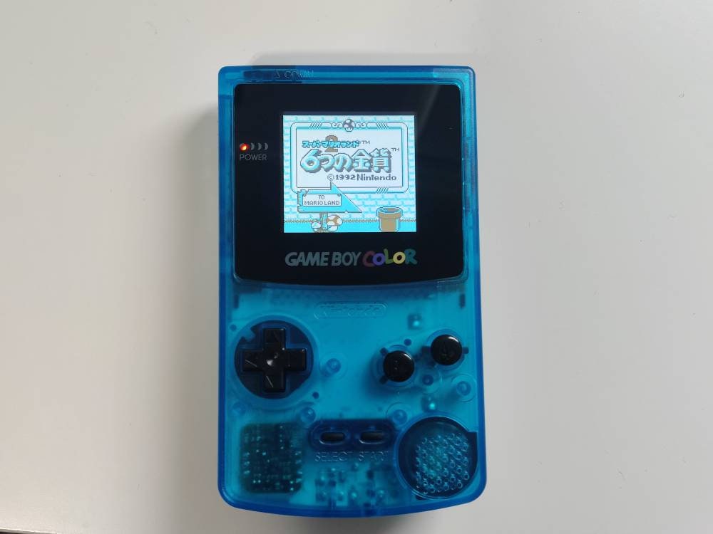 Gameboy Color Clear Sky Blue Backlight Console - Etsy