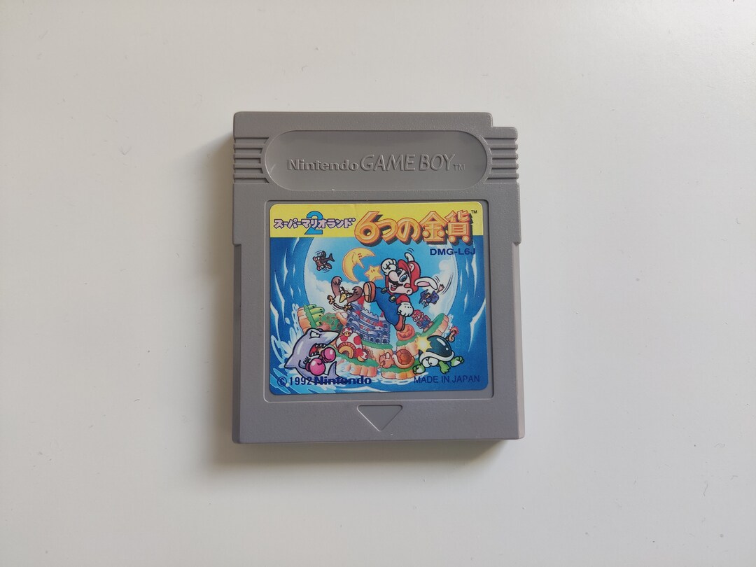 Gameboy Color Super Mario Land Cartridge GBC Japan Version - Etsy