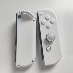 Custom Nintendo Switch White Dpad Shell With White Buttons - Etsy
