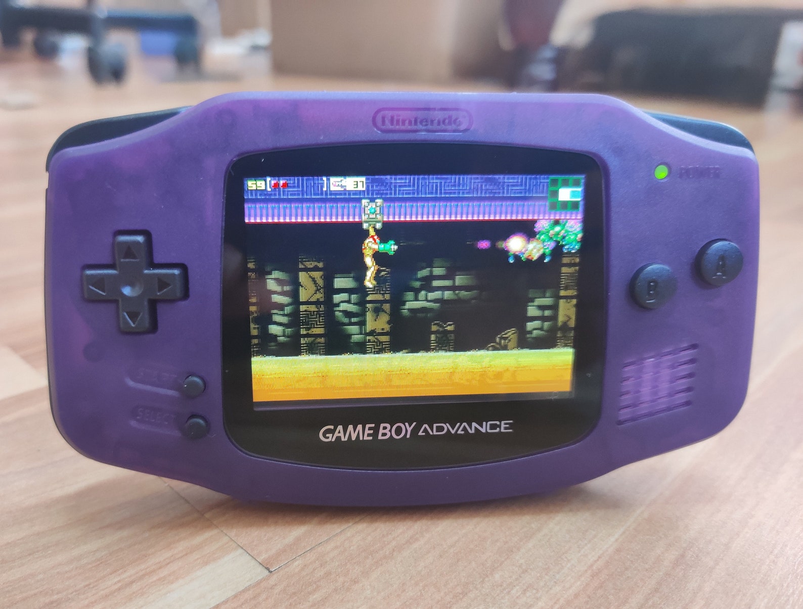 Gameboy Advance Clear Purple IPS V2 MOD 10 Level Brightness - Etsy UK