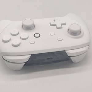 Nintendo Switch Pro Controller White Shell & Buttons DIV Kits With ...