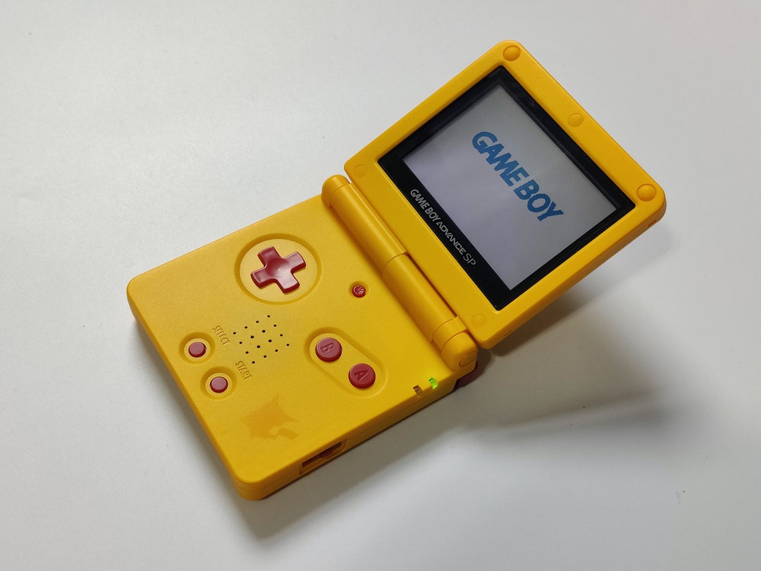 Gameboy Advance SP Pikachu Limited Edition GBA SP - Etsy