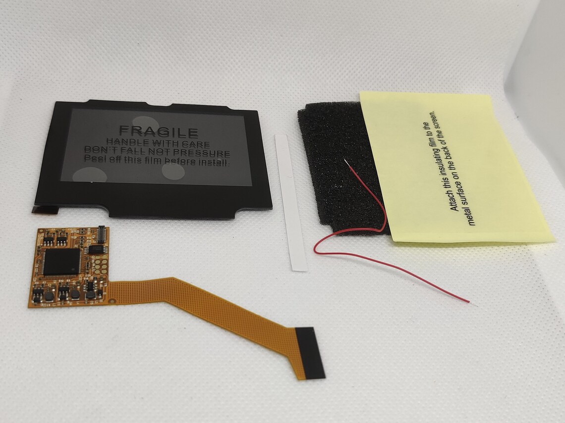 10 Levels High Brightness IPS Backlight Backlit Lcd for Nintendo GBA SP ...