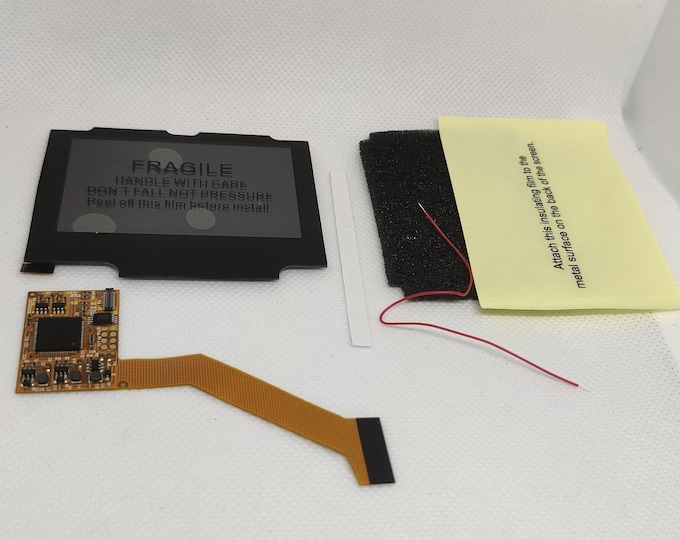 Gameboy Advance SP Official GBA SP Ips V2 Backlit Screen + Wall Charger ...