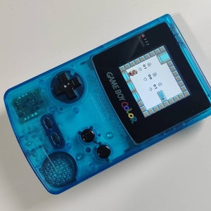 Gameboy Color Clear Sky Blue Backlight Console - Etsy