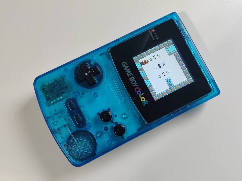 Gameboy Color Clear Sky Blue Backlight Console - Etsy