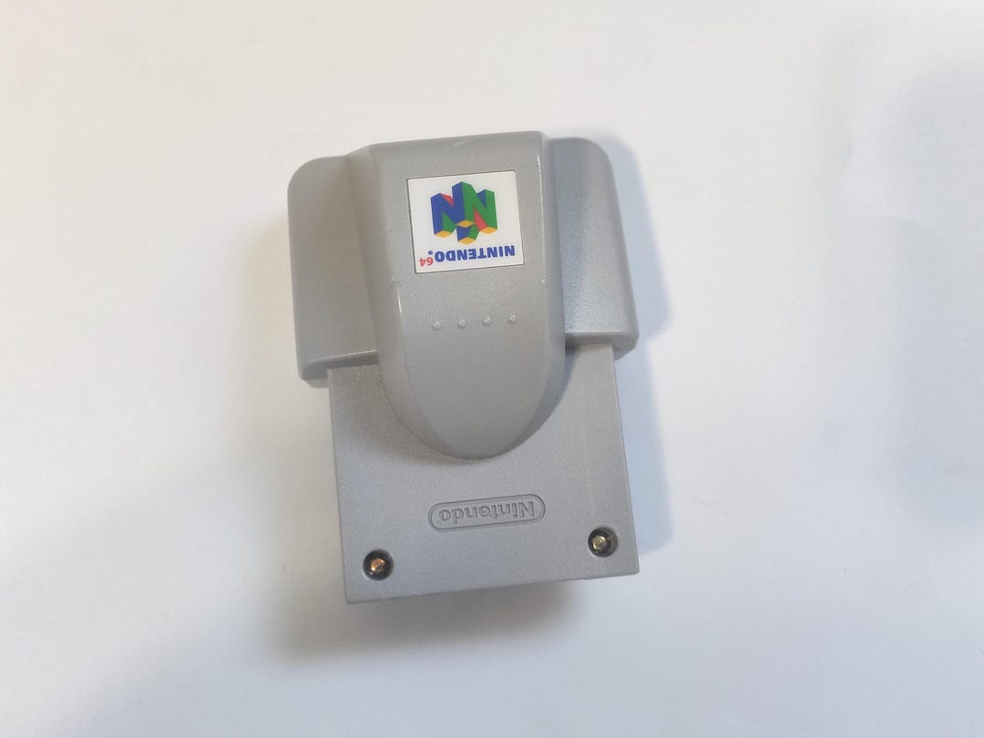 Authentic Nintendo 64 Rumble Pak NUS-013 – Vintage OEM N64 Accessory - Etsy
