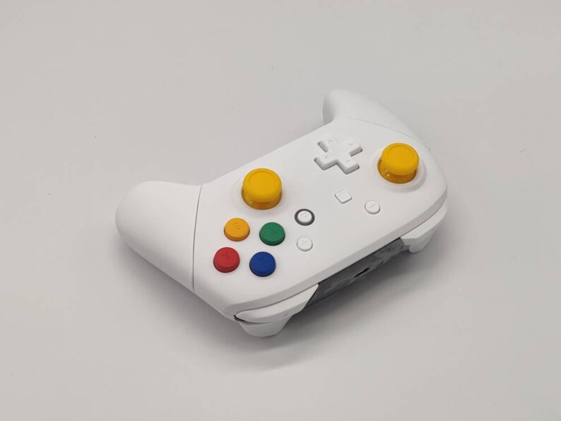 Nintendo Switch Pro Controller White Shell Mix Color With - Etsy