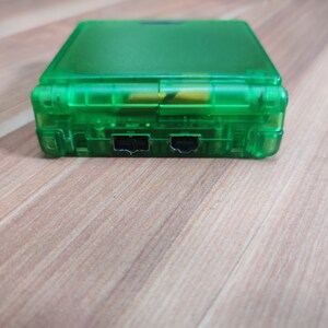 Gameboy Advance SP Transparent Green With Clear Green Button Color AGS ...