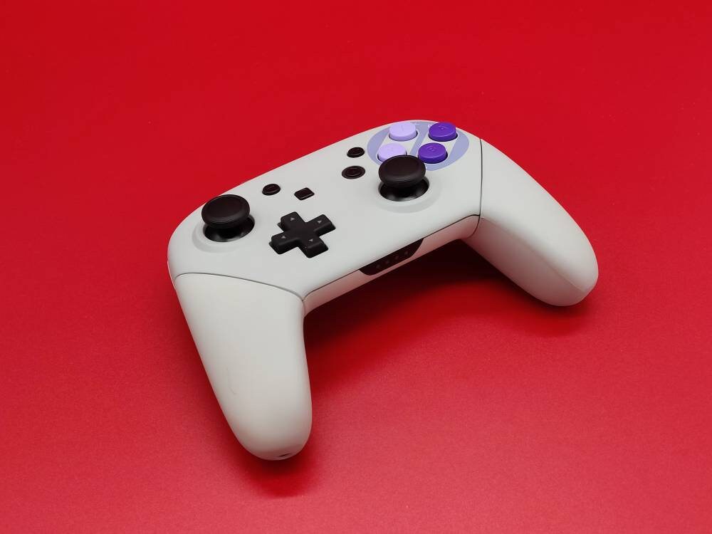 Custom Nintendo Switch Pro Controller SNES Edition Theme | Etsy