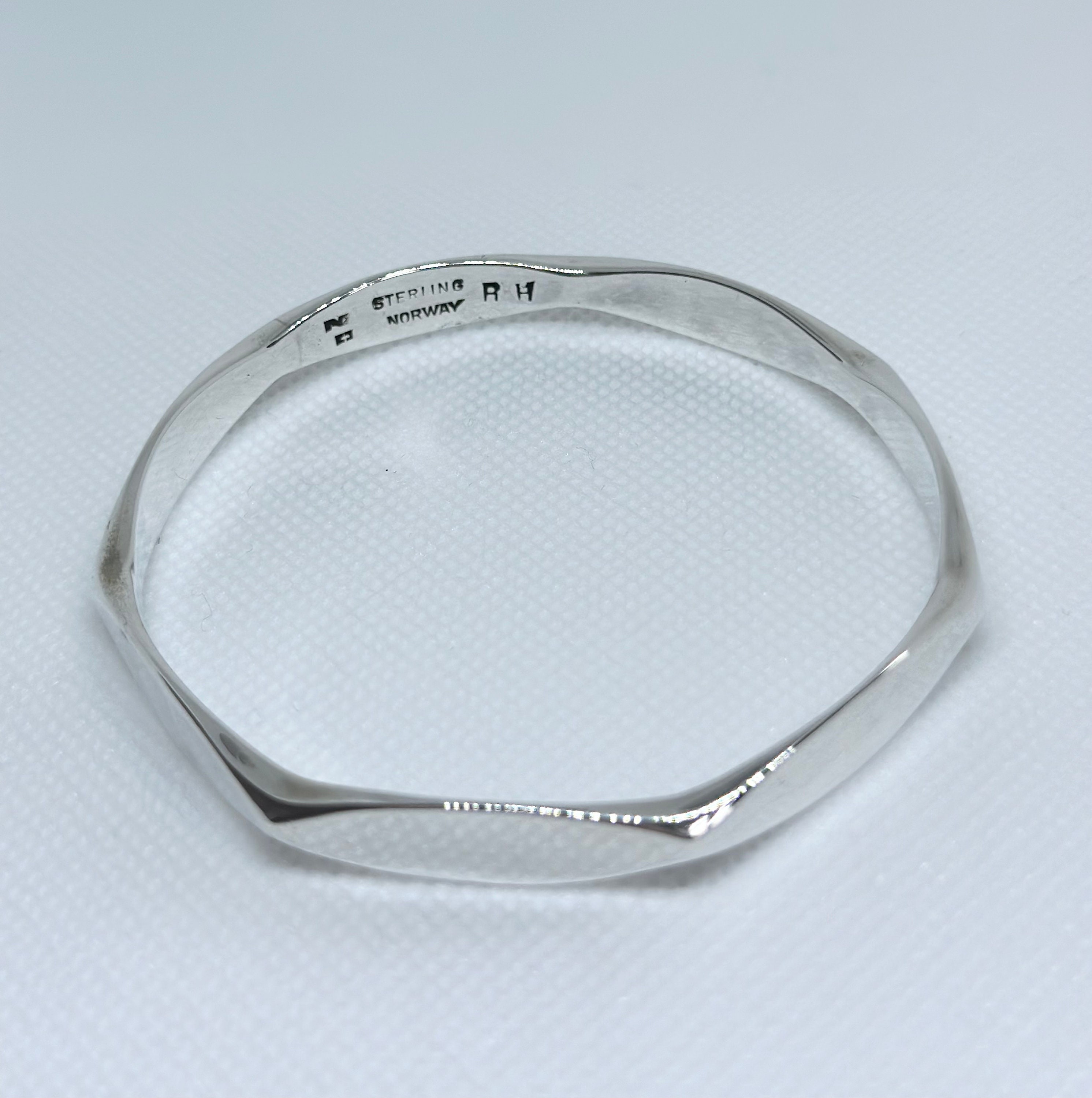 Vintage Ragnar Hansen Nut Bangle 1960s Norwegian PLUS STUDIOS Norway ...