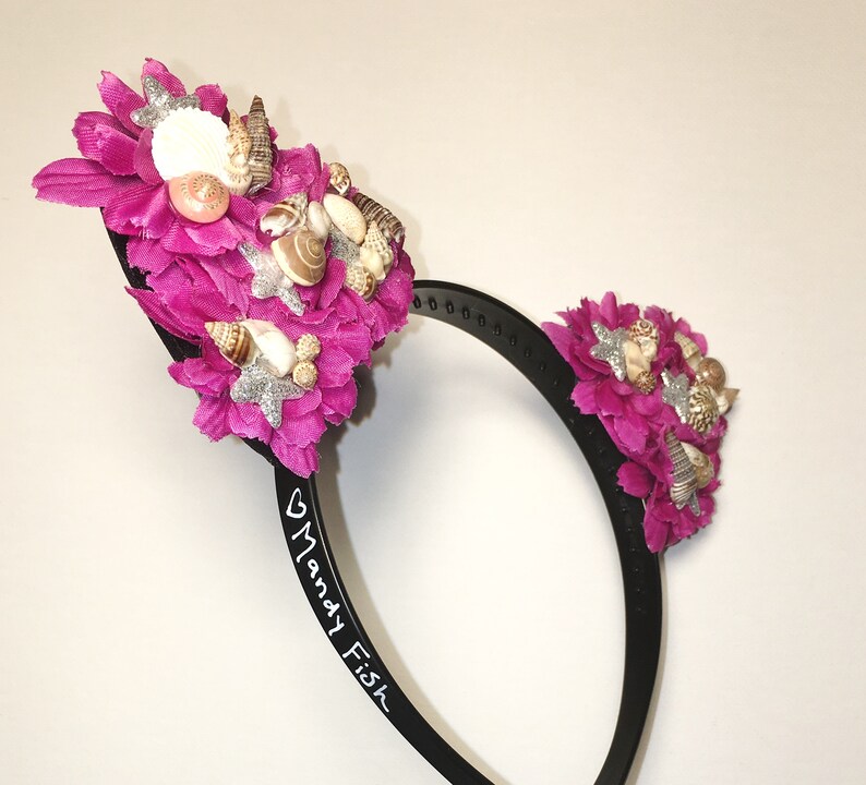 Flower Cat Ears, Cat Headband, Festival Attire, Cat Ears, Kitty Cat ...