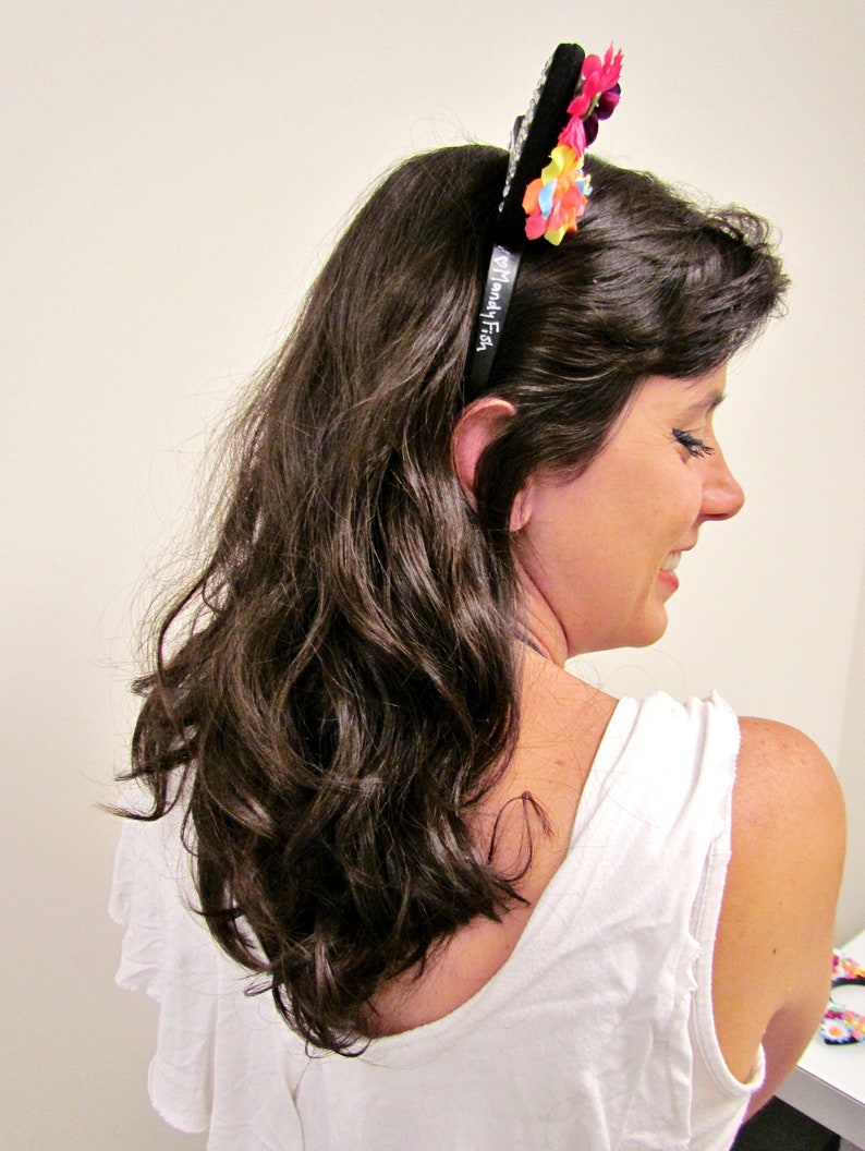 Flower Cat Ears Cat Headband Festival Attire Cat Ears | Etsy