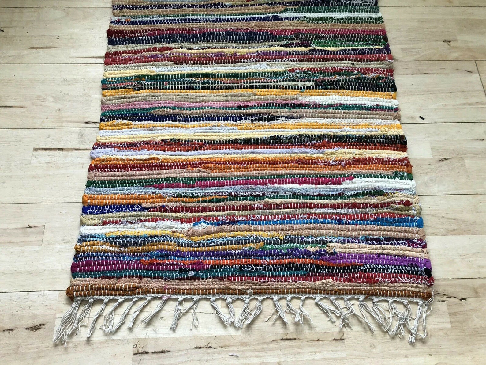 Rag Rug 60x90 Cm Multicoloured - Etsy UK