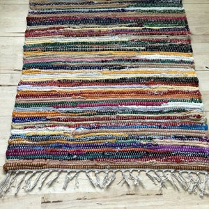 Rag Rug 60x90 Cm Multicoloured - Etsy UK