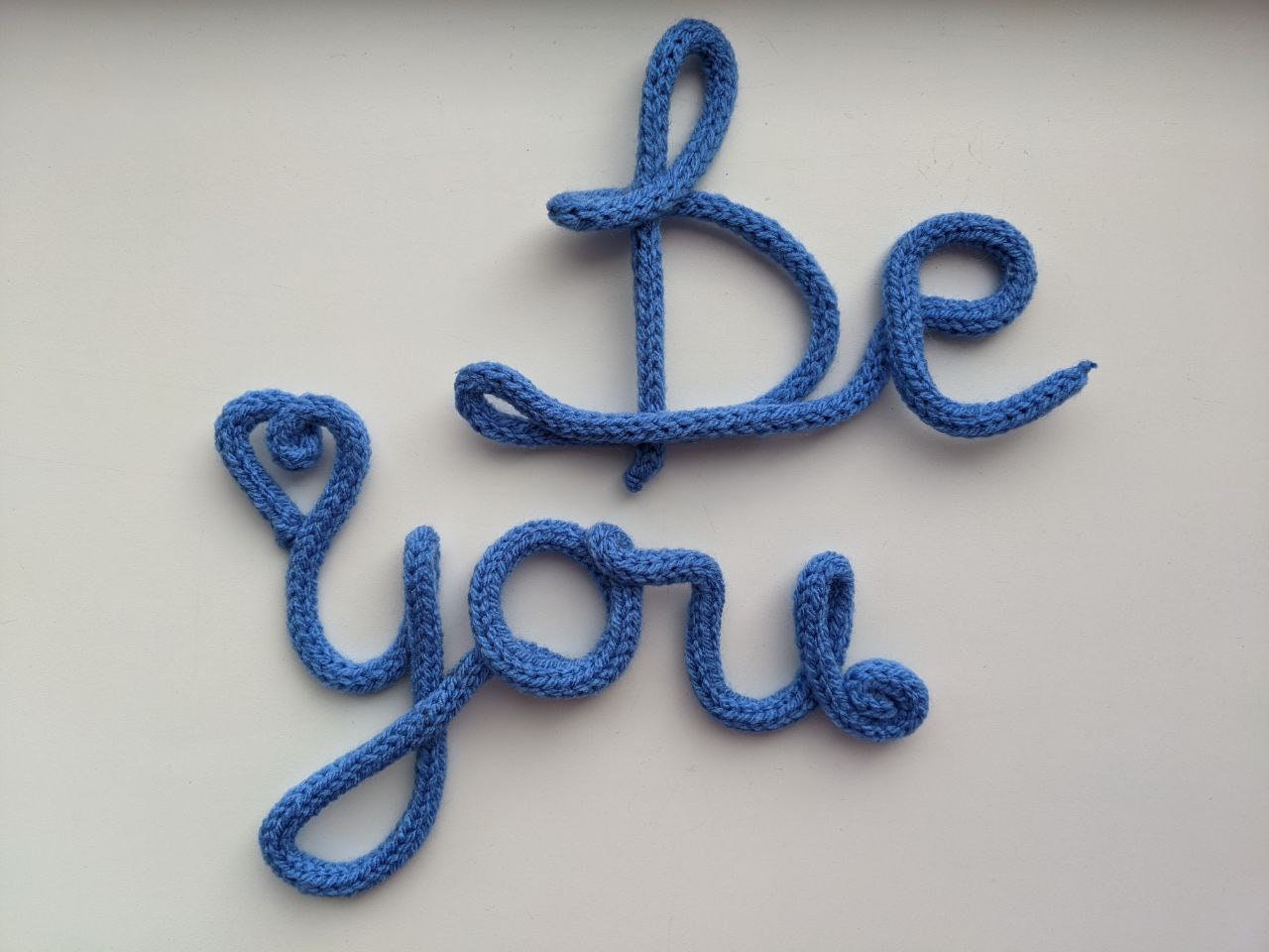 Knitted Sign Be You Positive Vibes Only Positive Quotes - Etsy