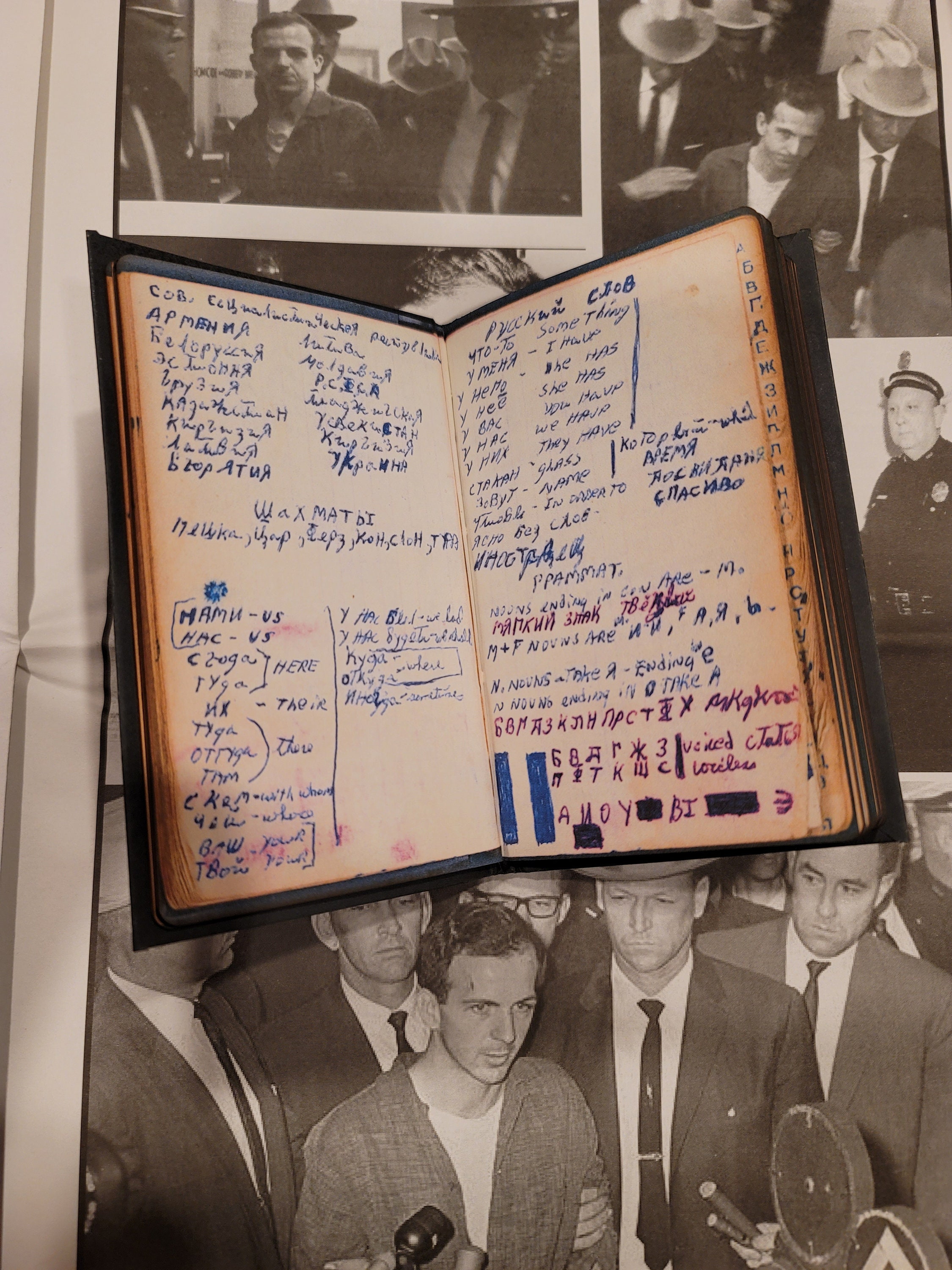 Lee Harvey Oswald's Address Book (handbound Full Color Reproduction ...
