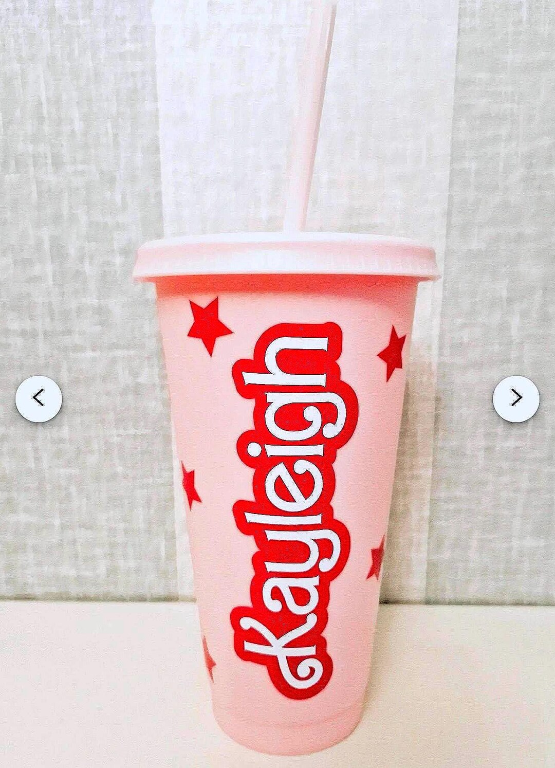 Personalised Barbie Inspired Cold Cup, Ideal Gift, Barbie Fans, Cold ...