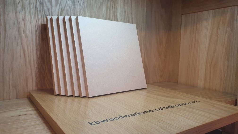 Pack of 6 12mm Mdf Plaques 200mm200mm 20cm20cm - Etsy.de