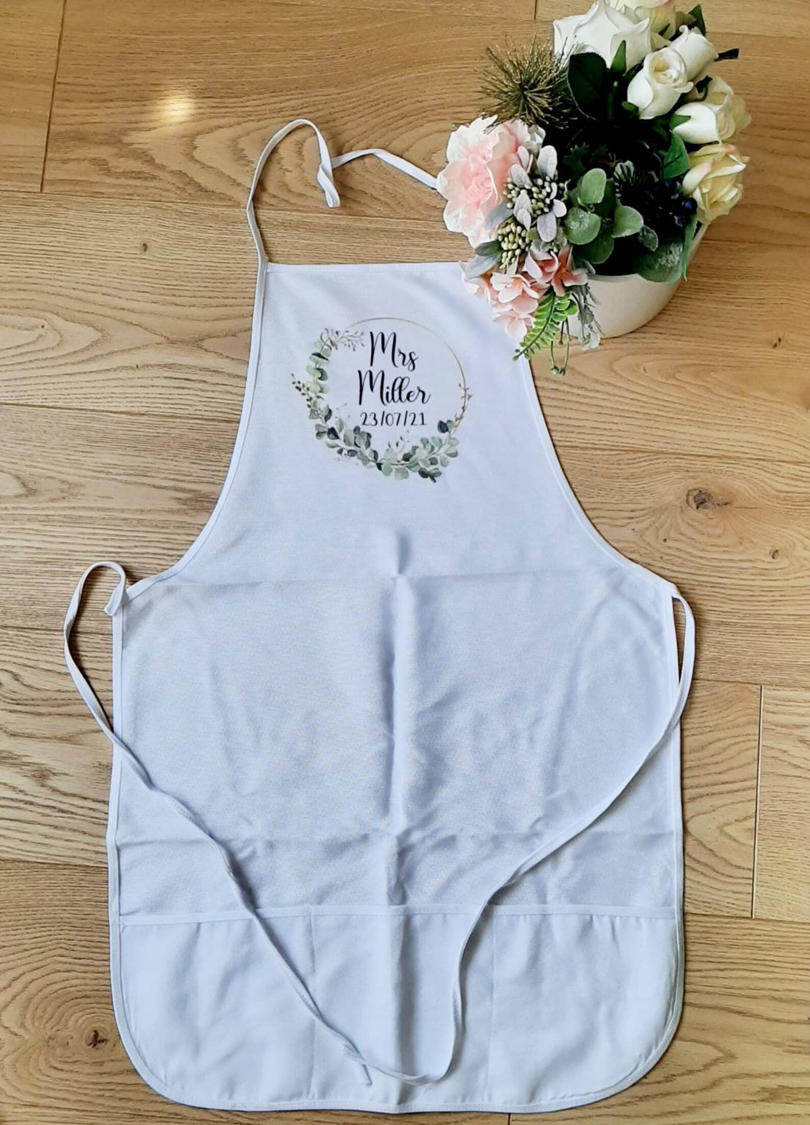 Wedding Apron Bride Apron Bridesmaid Apron Personalised - Etsy UK