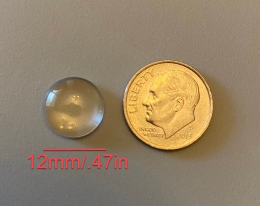 Green Guy Face Glass Domed Flat Back Cabochons (10mm, 12mm, 14mm, 16mm ...