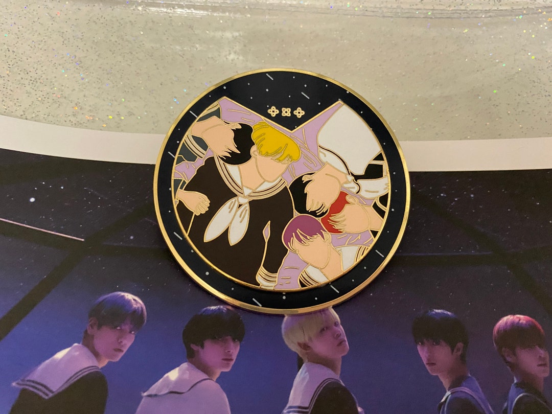 TXT Eternity Spinning Hard Enamel Pin - Etsy