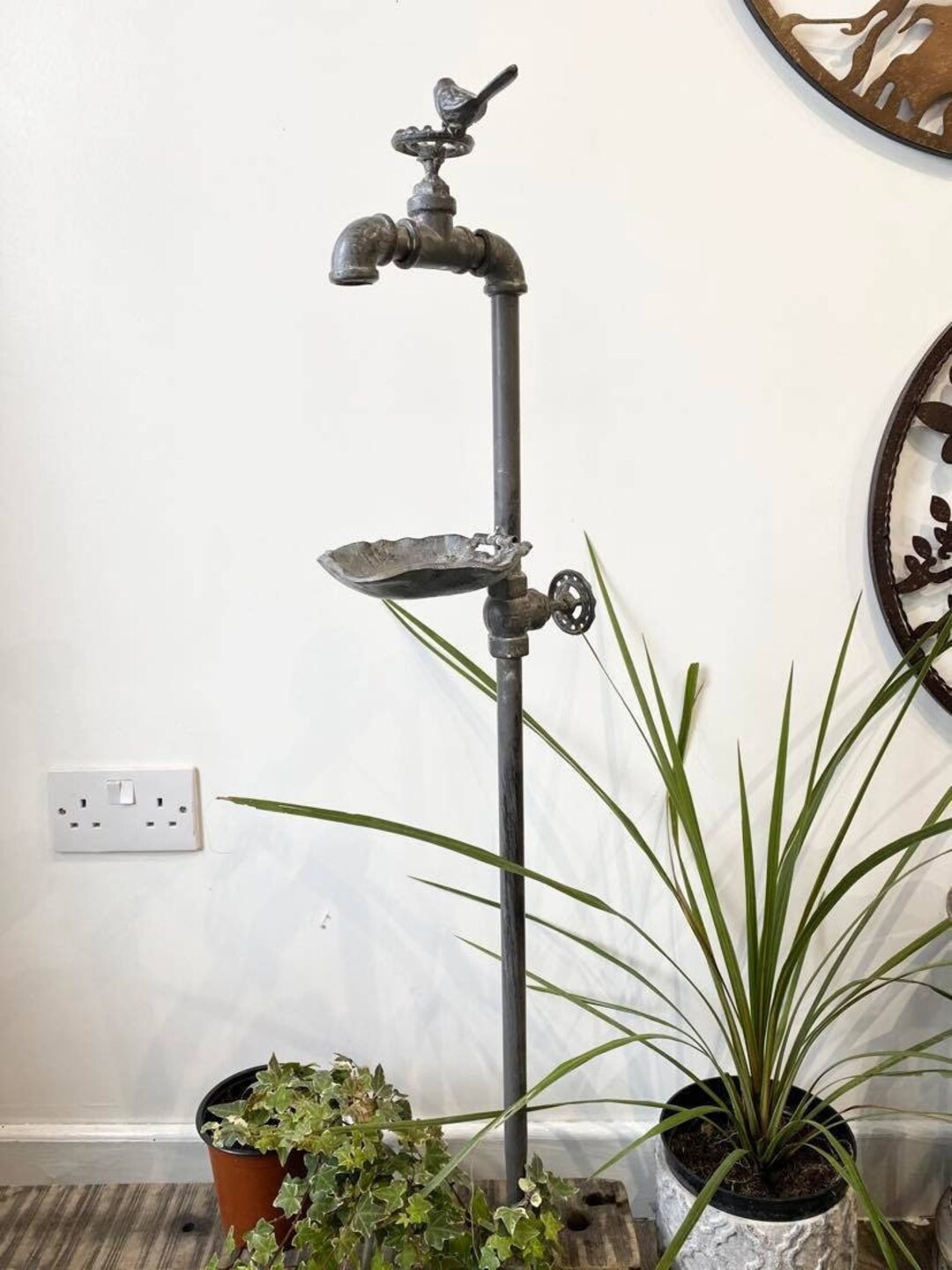 Quirky Steel Tap Bird Feeder Bar Garden Stake Decorative Unusual - Etsy