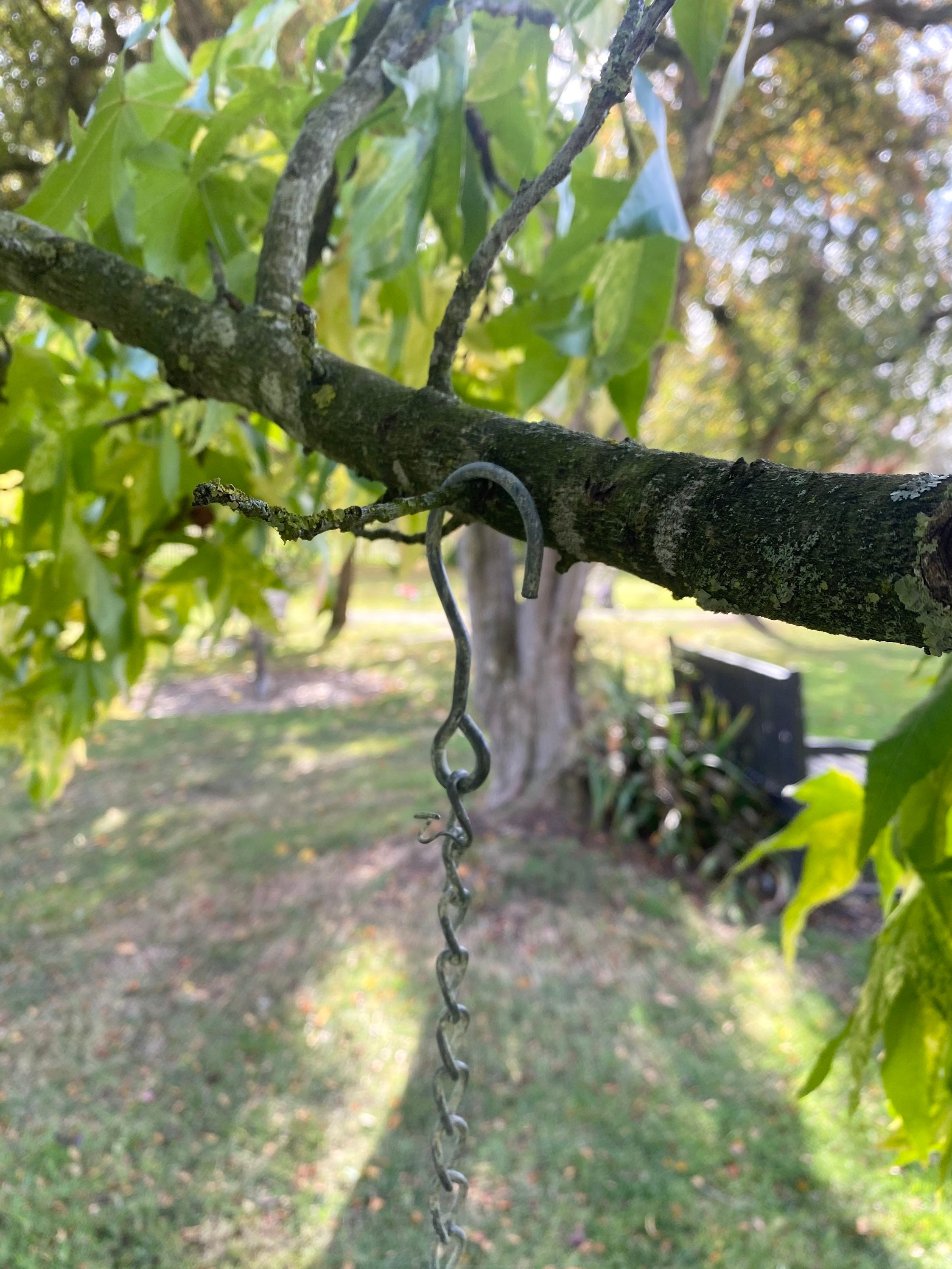 Set of 2 Rustic Hanging Orbs Finished in A Country Grey Colour - Etsy UK