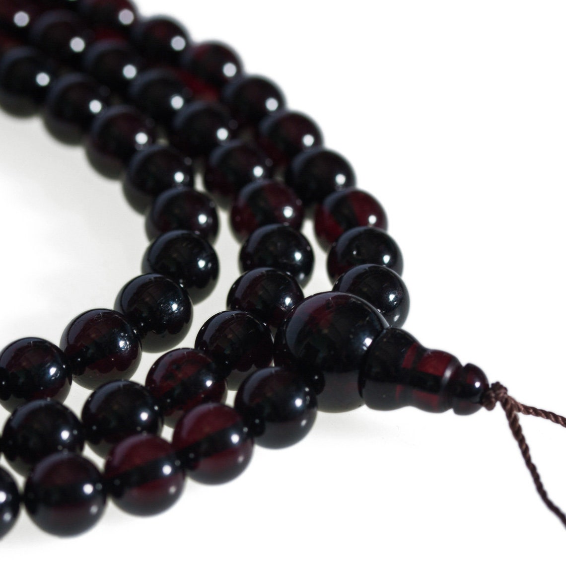 Baltic Amber Mala 108-beads Color 7 Medium Size Diameter - Etsy