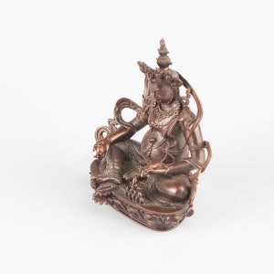Statue of Jambhala Aka Dzambhala the God of Wealth Made From Copper ...