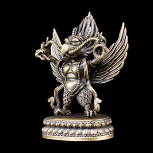 Statue of Garuda Aka Suparna Large Mythical Bird-like Creature / Made ...