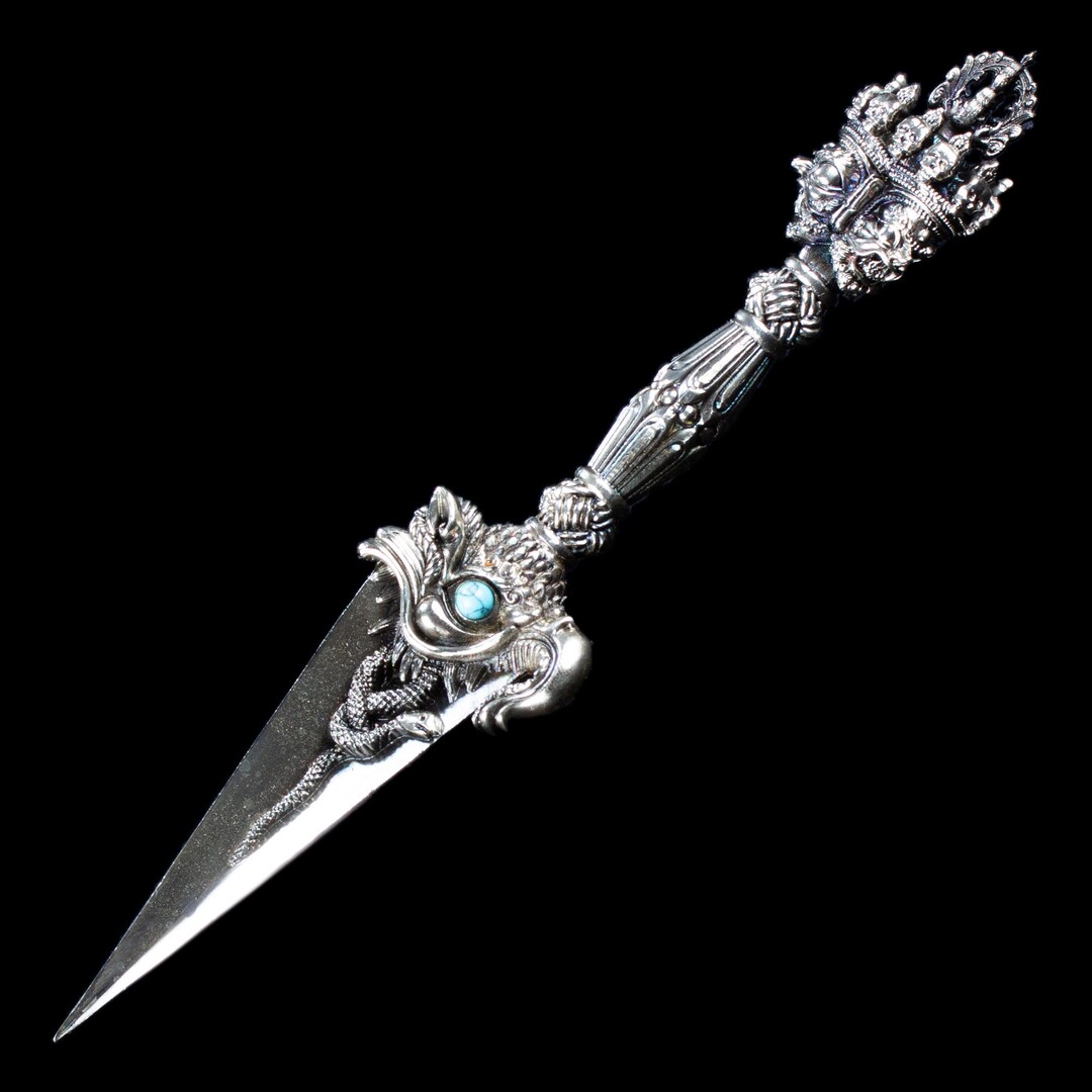 Tibetan Ritual Dagger Phurba Aka Phurbu or Kila Made From - Etsy