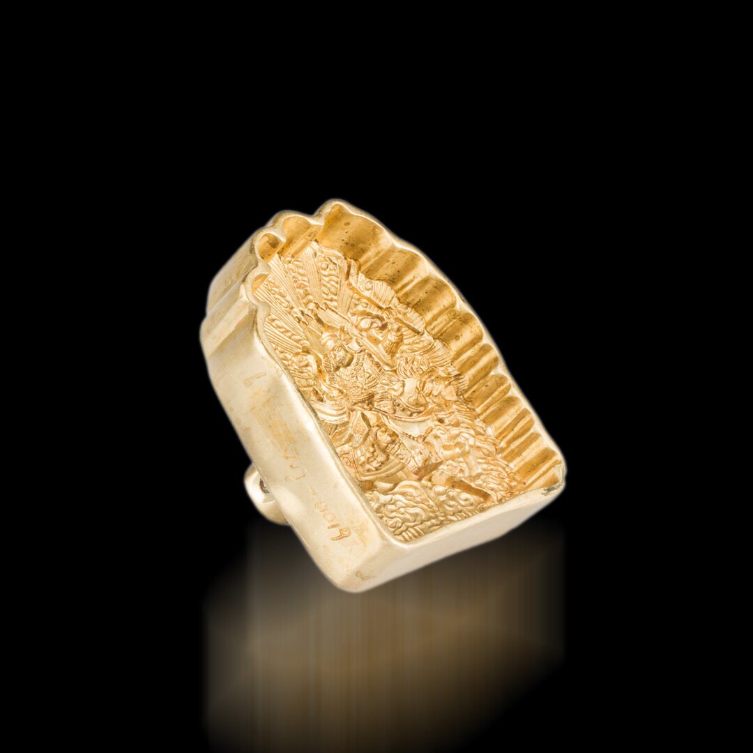 Tsa Tsa "legendary King Gesar" Traditional Tibetan Bronze Mould ...