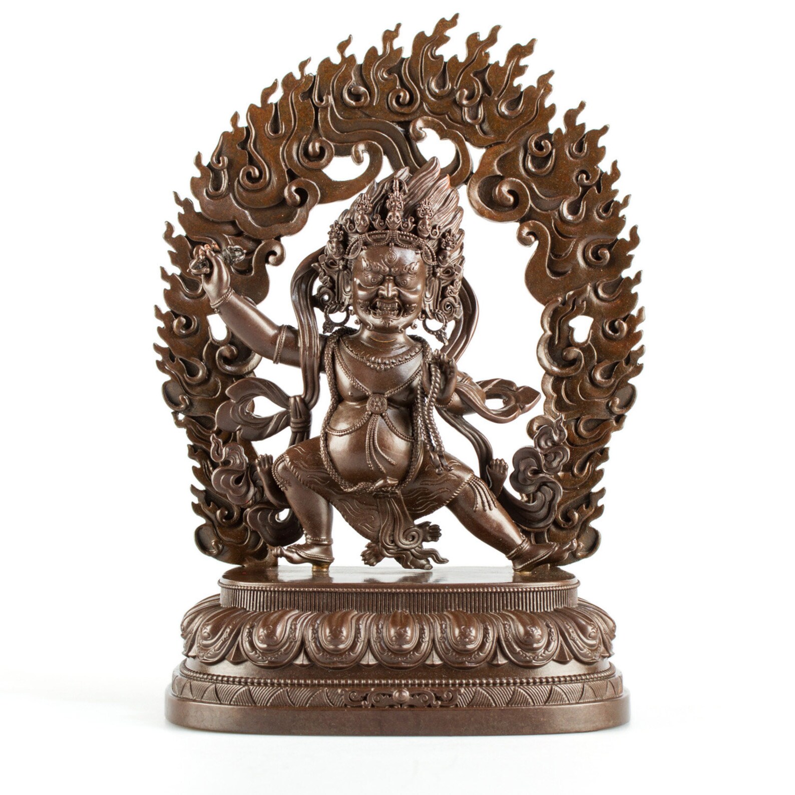 Statue of Vajrapani Well Known Dharma Protector / Made From - Etsy