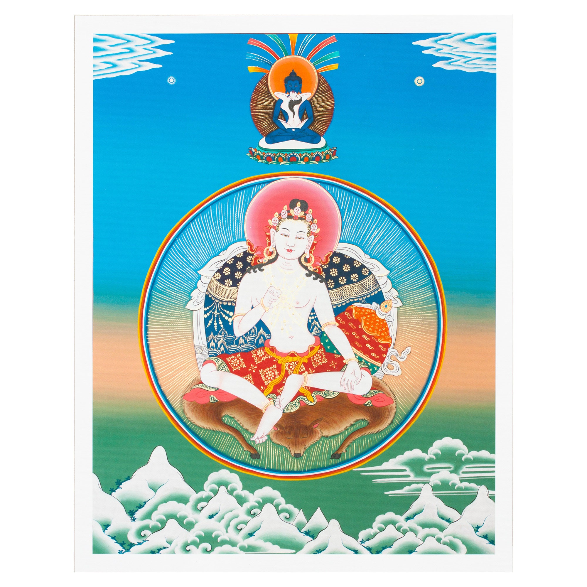Thangka Garab Dorje Great Dzogchen Teacher High Quality - Etsy
