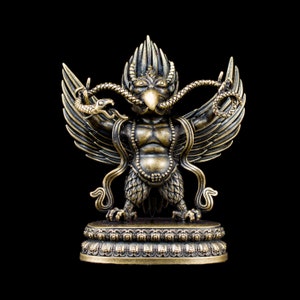 Statue of Garuda Aka Suparna Large Mythical Bird-like Creature / Made ...