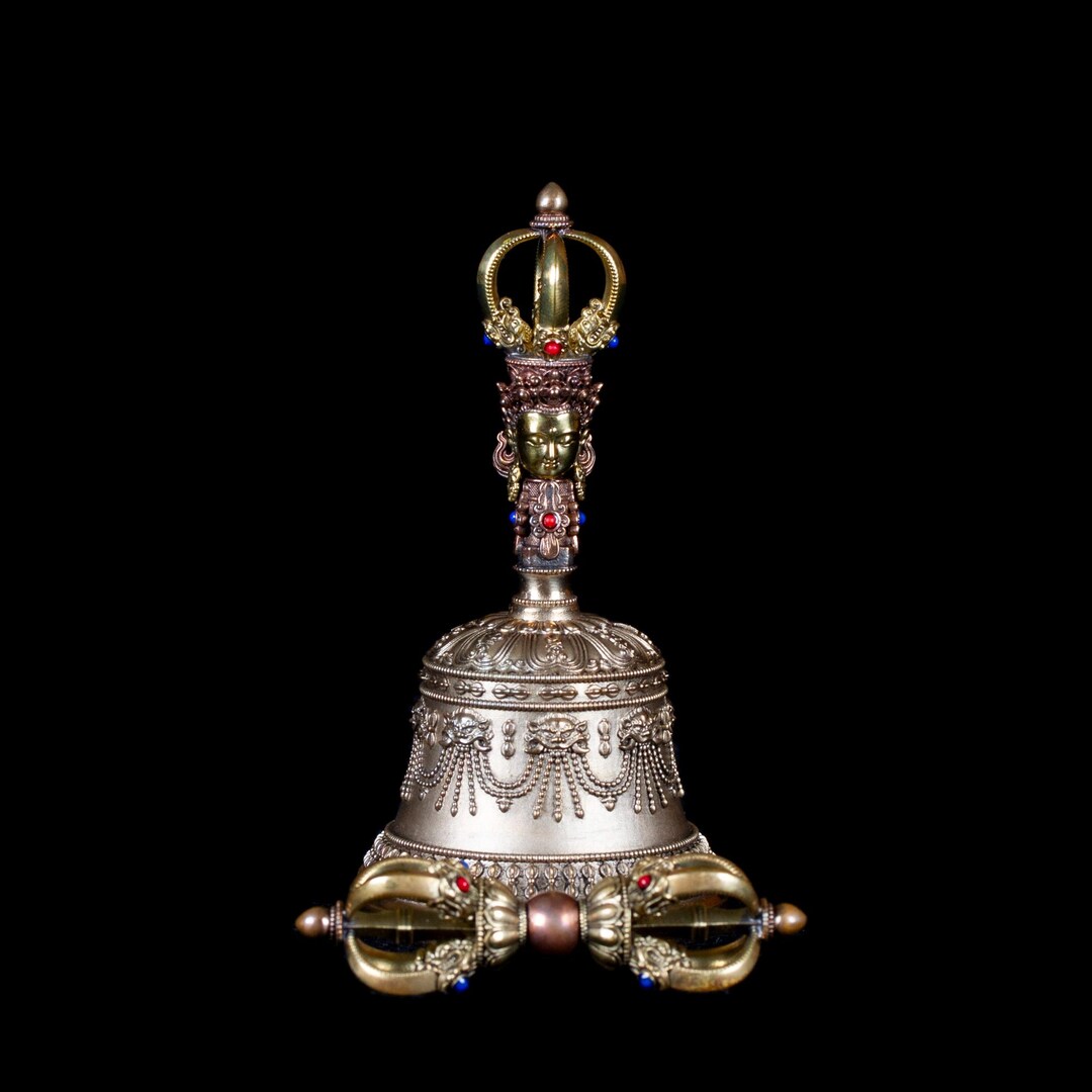 Small-sized Ritual Bell & Dorje Made From Bronze, Perfect Long and ...