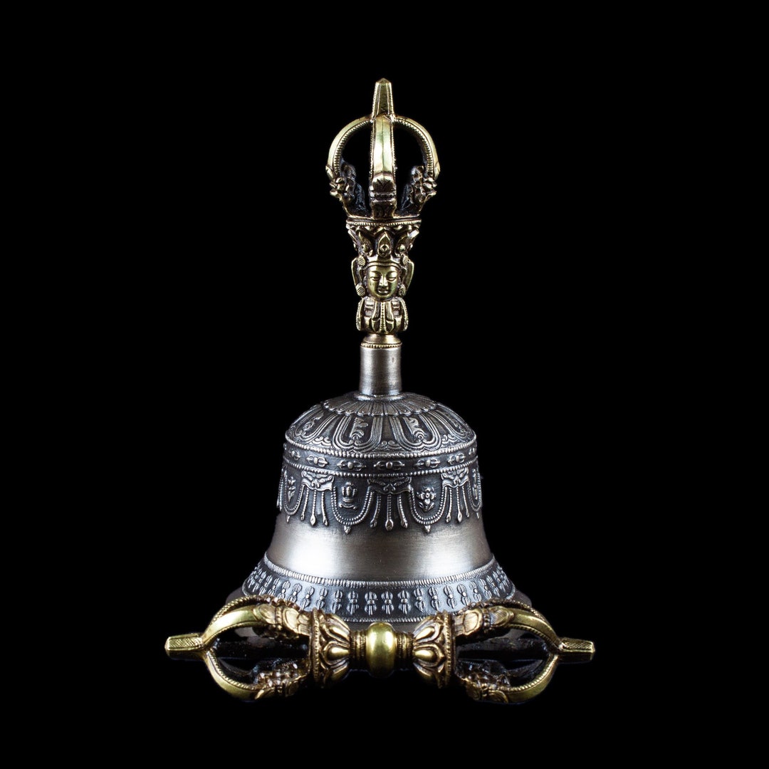 Big-sized Ritual Bell & Dorje Made From Bronze — Best Quality / Perfect ...
