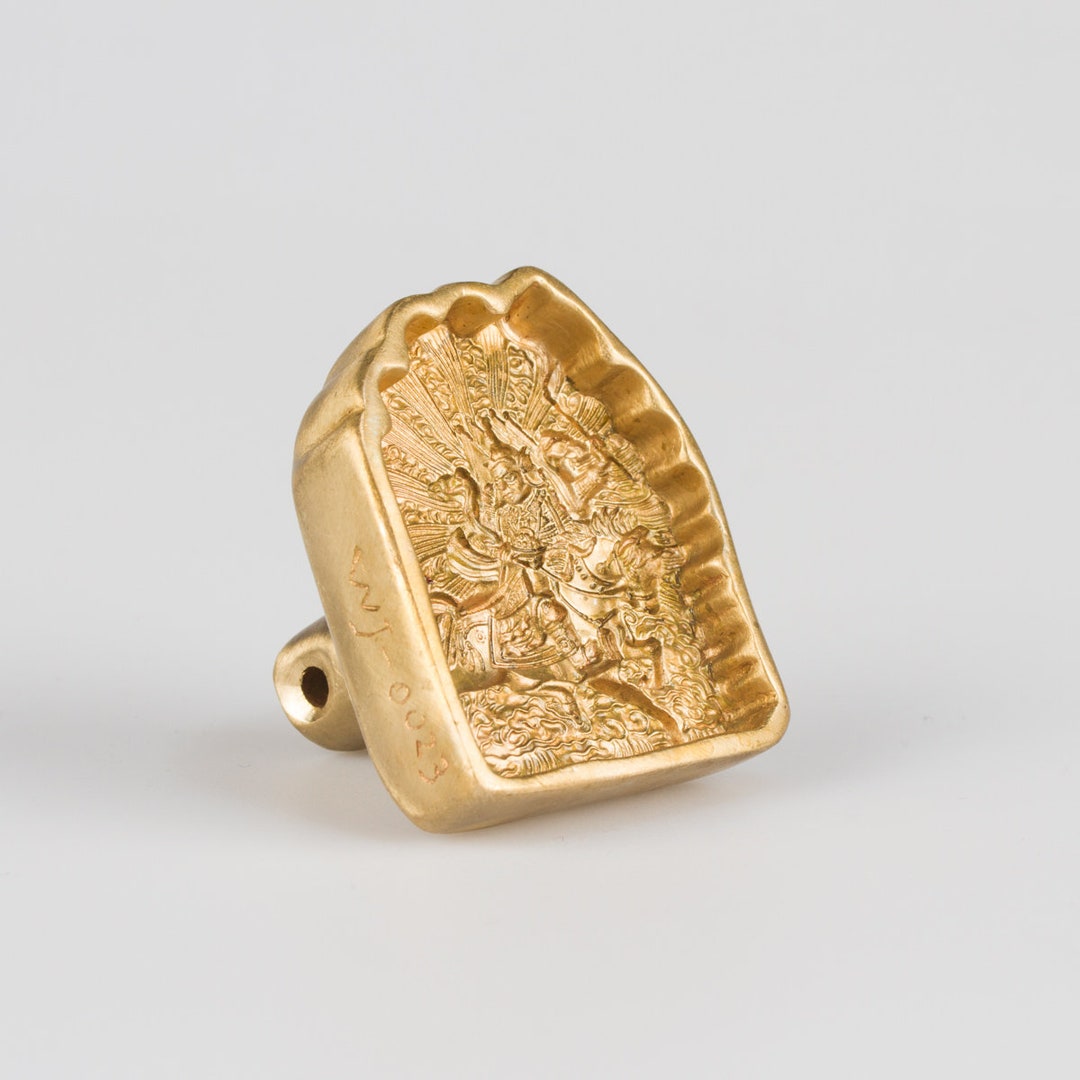 Tsa Tsa legendary King Gesar Traditional Tibetan Bronze Mould ...