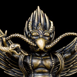 Statue of Garuda Aka Suparna Large Mythical Bird-like Creature / Made ...