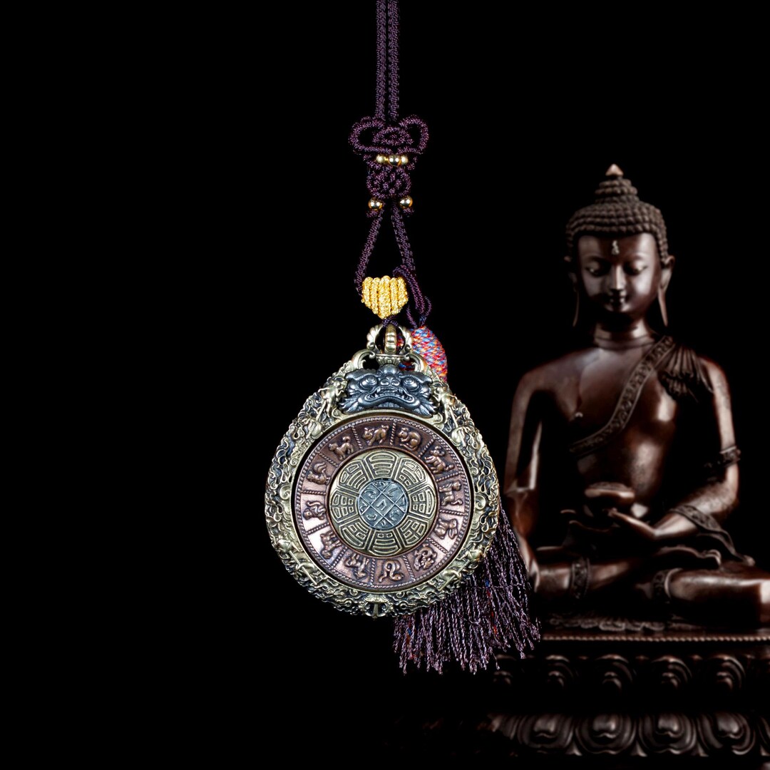 Tibetan Traditional Keychain-spinner sipaho Astrological Protection ...