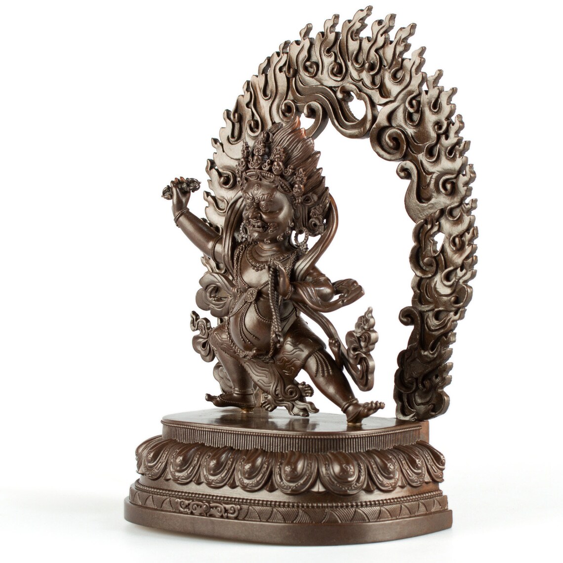 Statue of Vajrapani Well Known Dharma Protector / Made From - Etsy