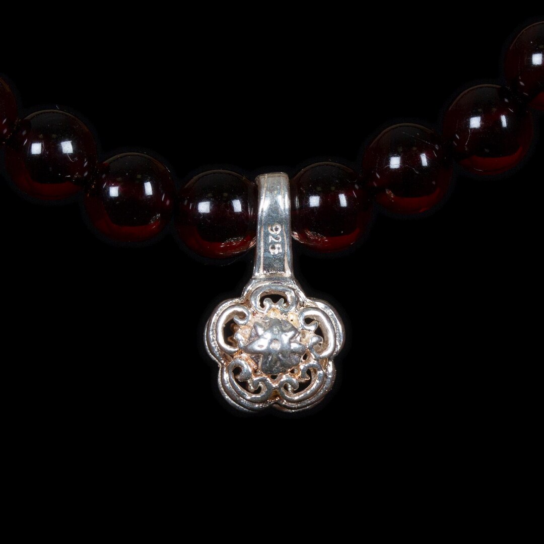 Traditionla Mala Separator flower Made From Silver, Size 17 X 9 Mm ...