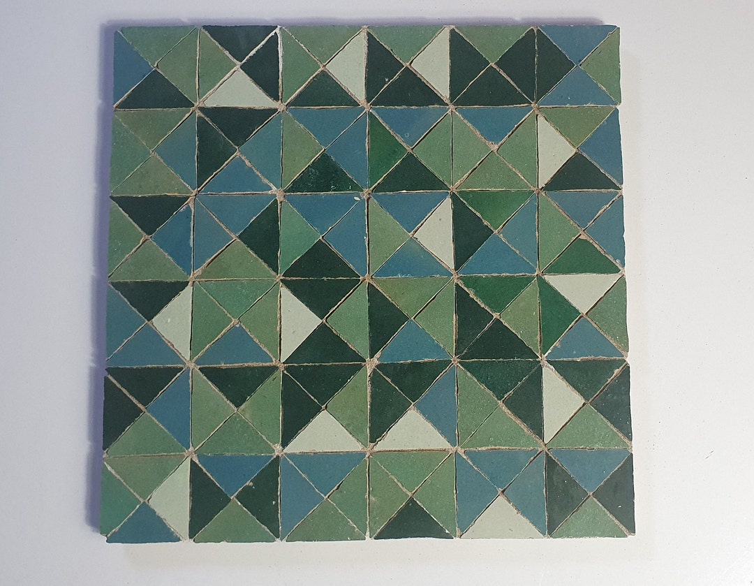 Moroccan Handmade Mosaic Tiles ,zelij Ceramic Tiles , Floor and Wall ...