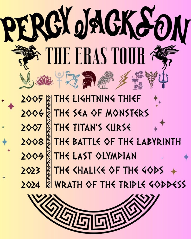 Percy Jackson Eras Tour SVG/AI/JPG - Etsy